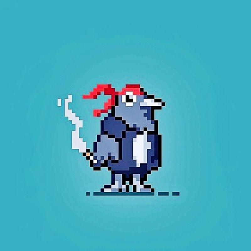 Bird rare pixel | NFT | Earn BNB, FTM, Polygon via NFTs | Airnfts