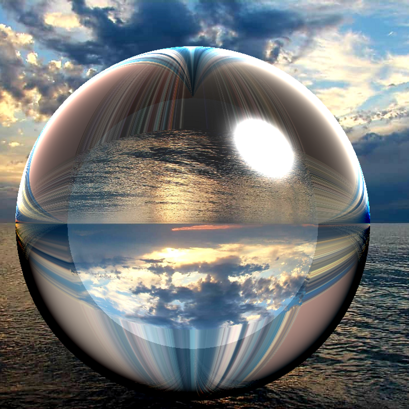 Mysterious ball above water | NFT Collection | Airnfts