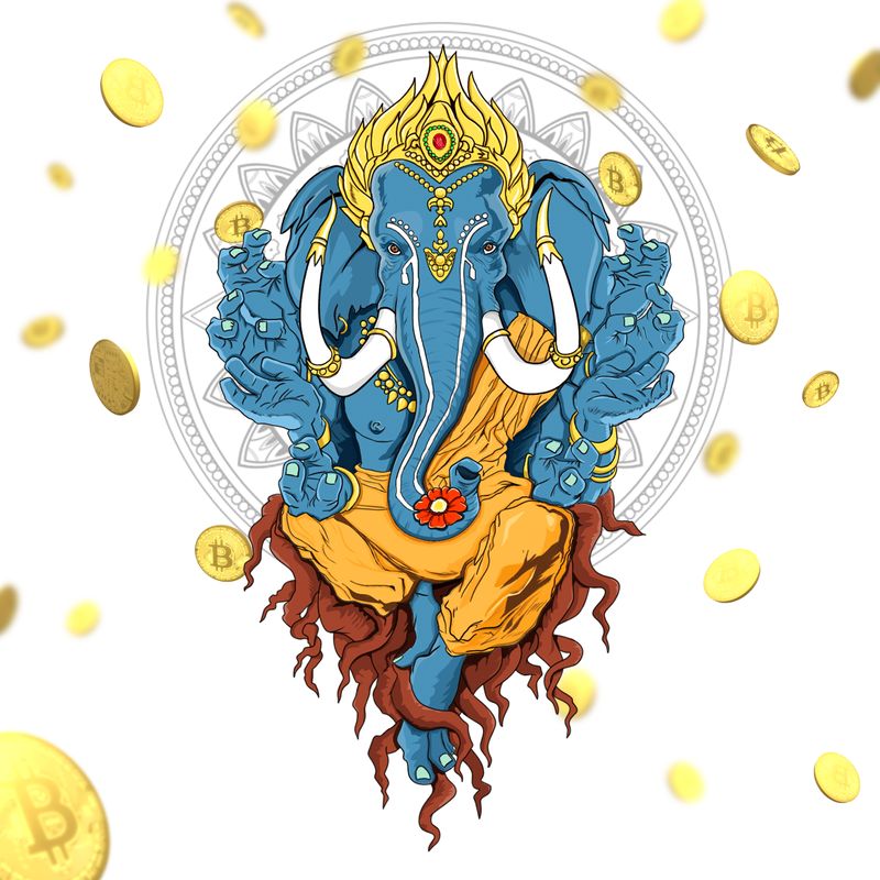 Lord Lambodara Ganesha - v.3 | NFT Collection | Airnfts
