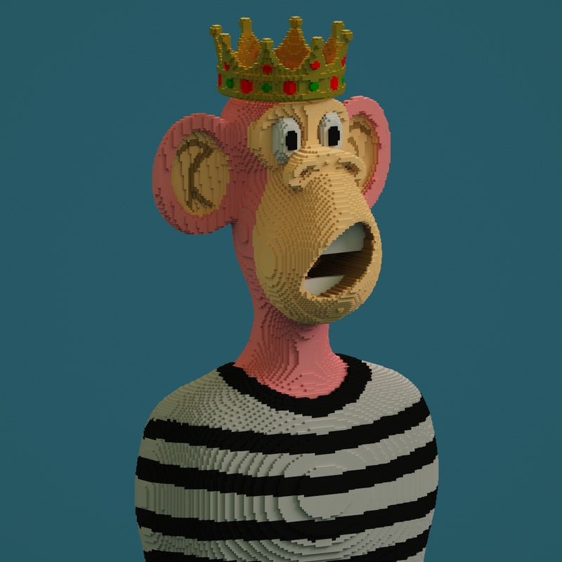 Voxel Chimp #22 | NFT Collection | Airnfts