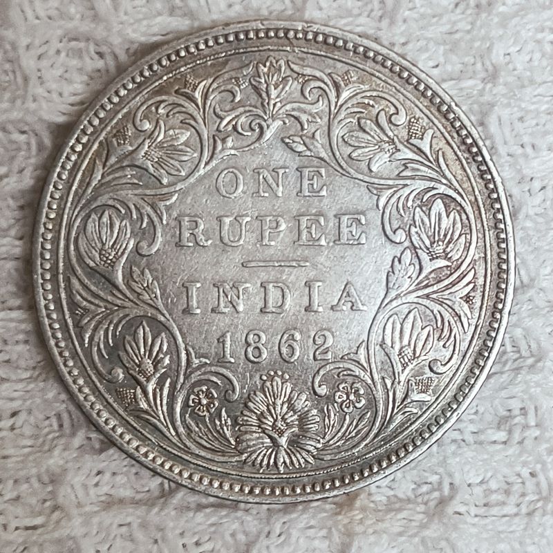 British India 1862 One Rupee | NFT Collection | Airnfts