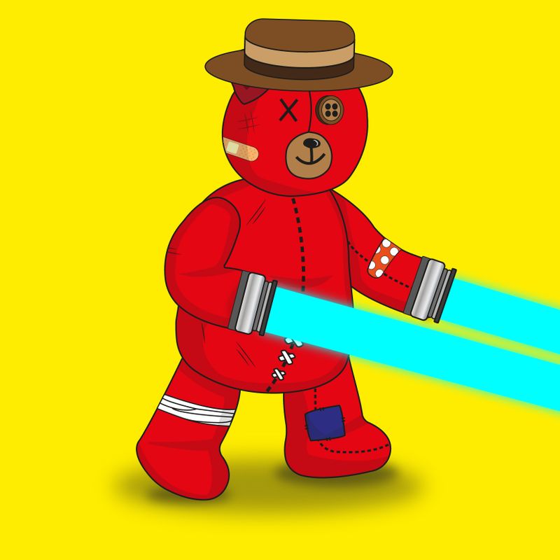 SickTeddyNFT 0019 | NFT Collection | Airnfts