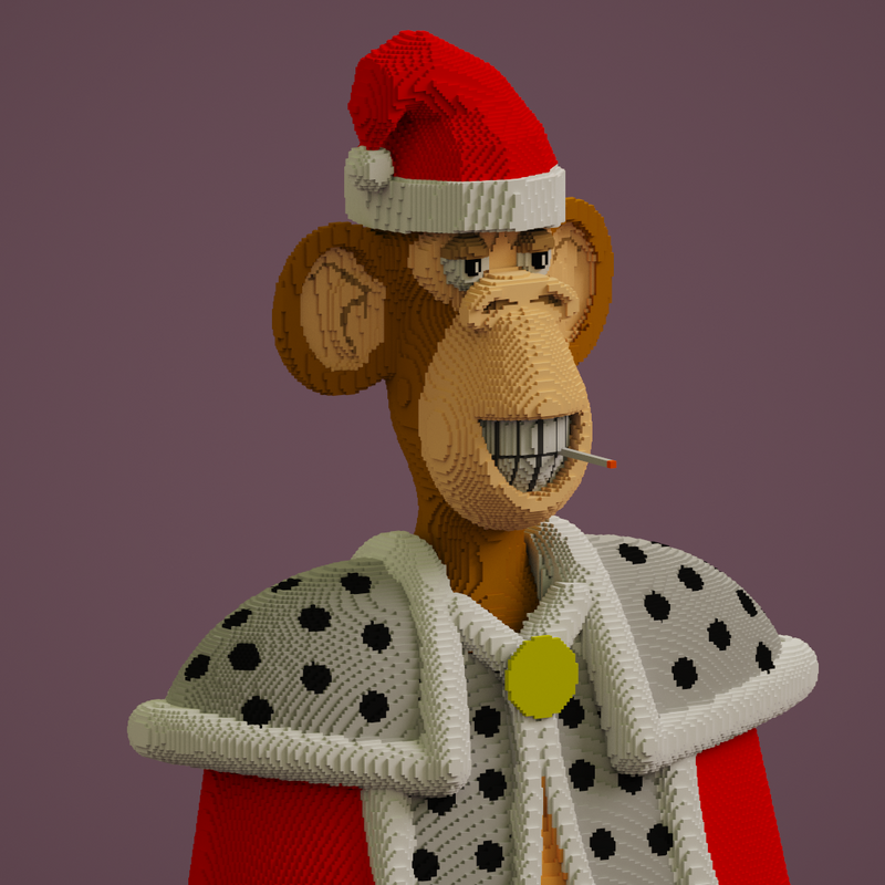 Voxel Chimps #58 | NFT Collection | Airnfts