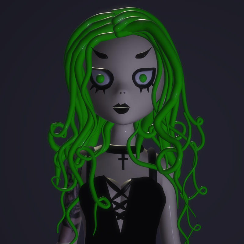 Goth Girl #6 | NFT Collection | Airnfts