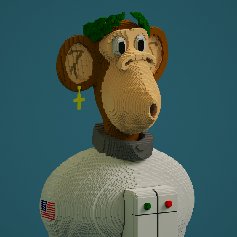 Voxel Chimps #129 | NFT Collection | Airnfts