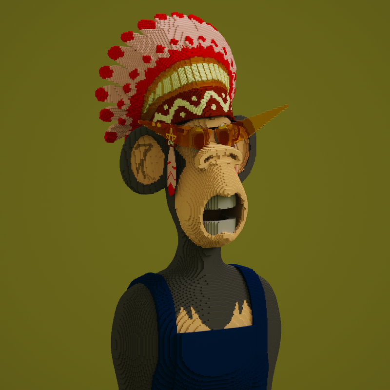 Voxel Chimps #133 | NFT Collection | Airnfts