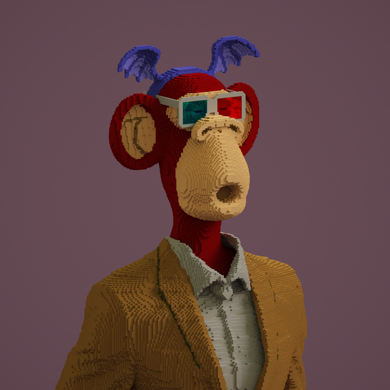 Voxel Chimps #185 | NFT Collection | Airnfts