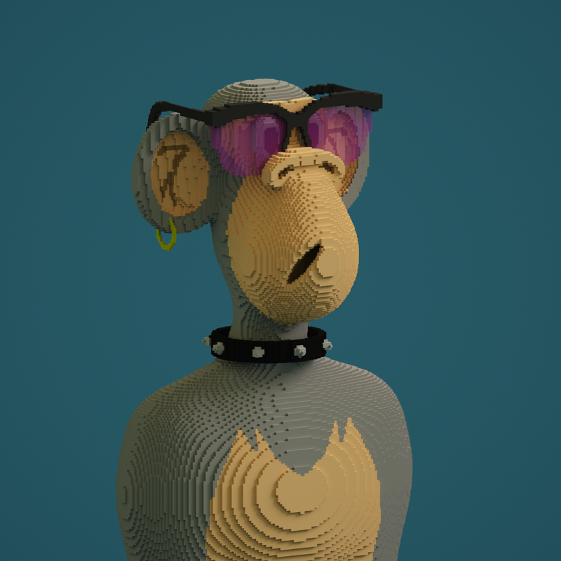 Voxel Chimps #186 | NFT Collection | Airnfts