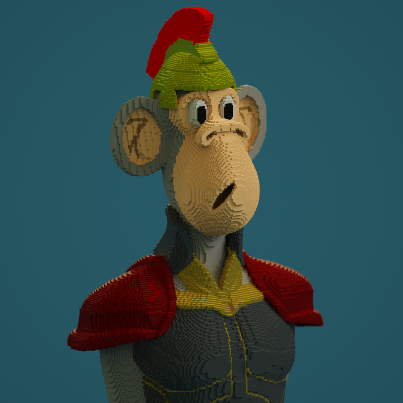 Voxel Chimps #213 | NFT Collection | Airnfts