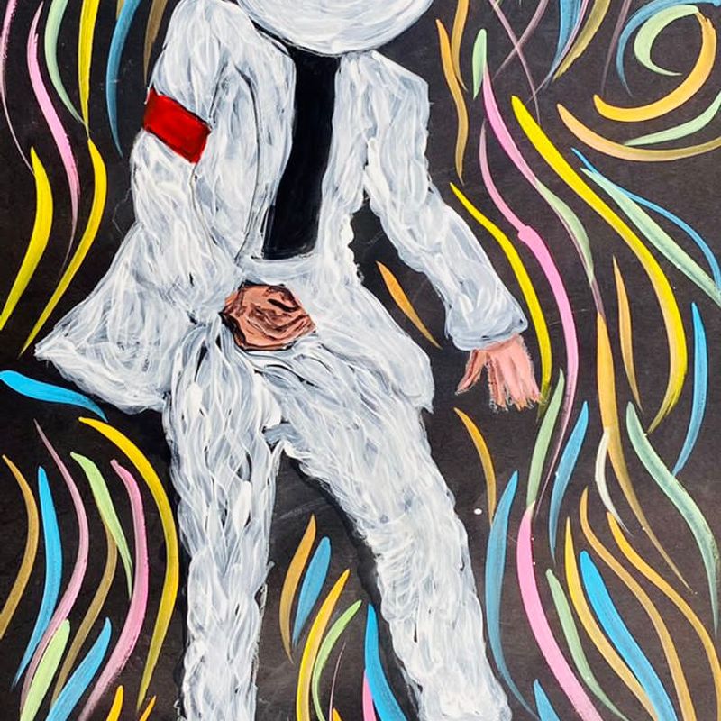 Michael Jackson Abstract #2 | NFT | Earn BNB, FTM, Polygon via NFTs ...