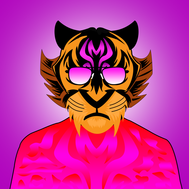 Tiger #3 - Best NFT Market | NFT Marketplace on BSC | AirNFTs