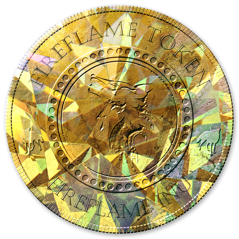 $Fire Token Gold Diamond | NFT Collection | Airnfts