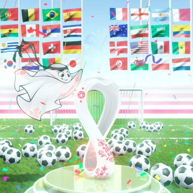 World Cup 2022 Mascot Laeeb | NFT Collection | Airnfts