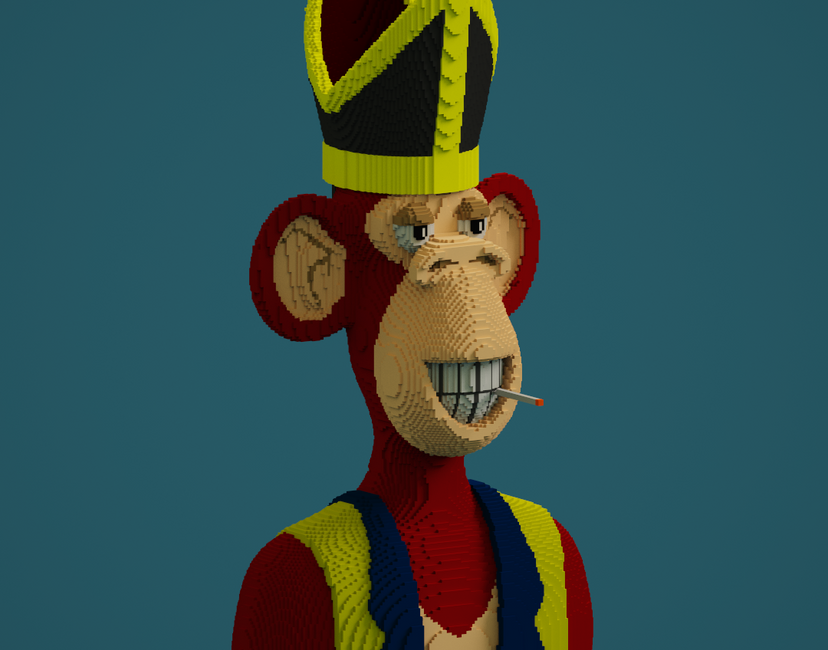 Voxel Chimps #168 | NFT Collection | Airnfts
